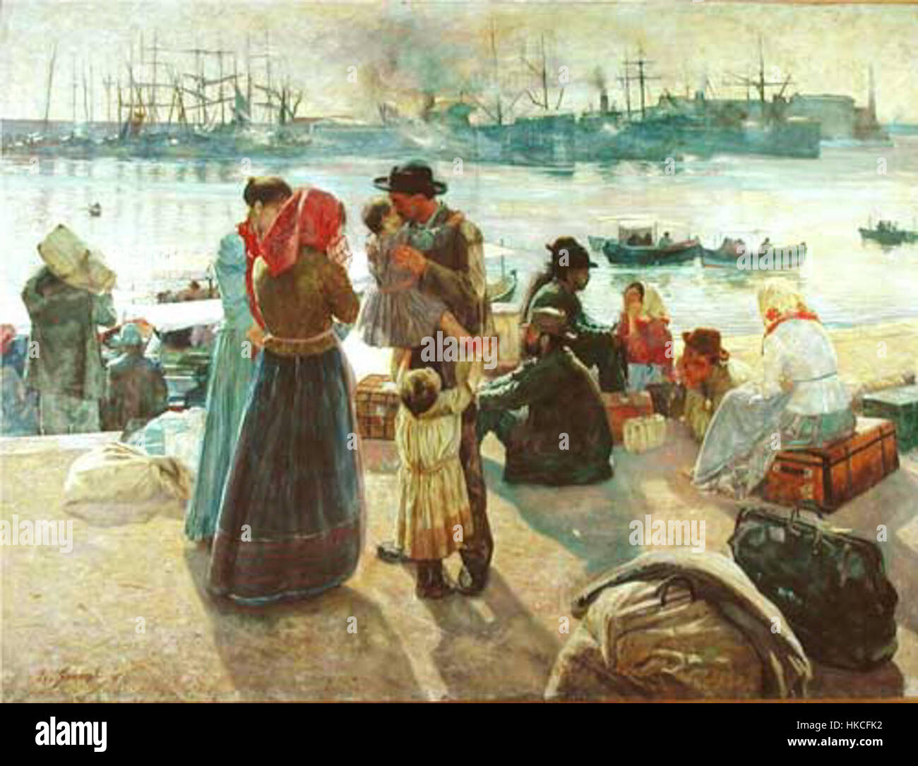 This 1890s painting captures the emotional journey of Italian ...