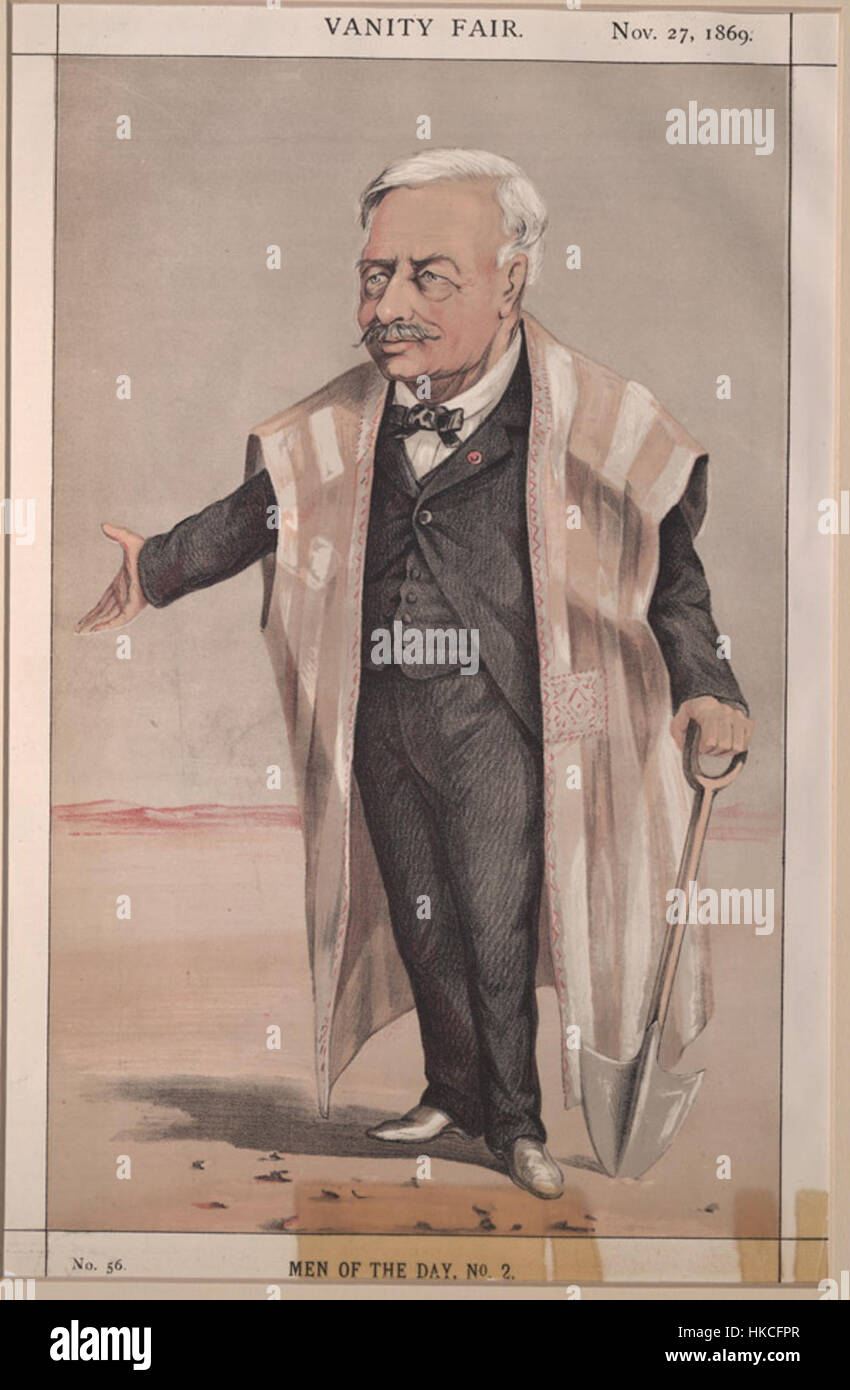 *Lesseps* is a painting depicting the French diplomat and engineer ...