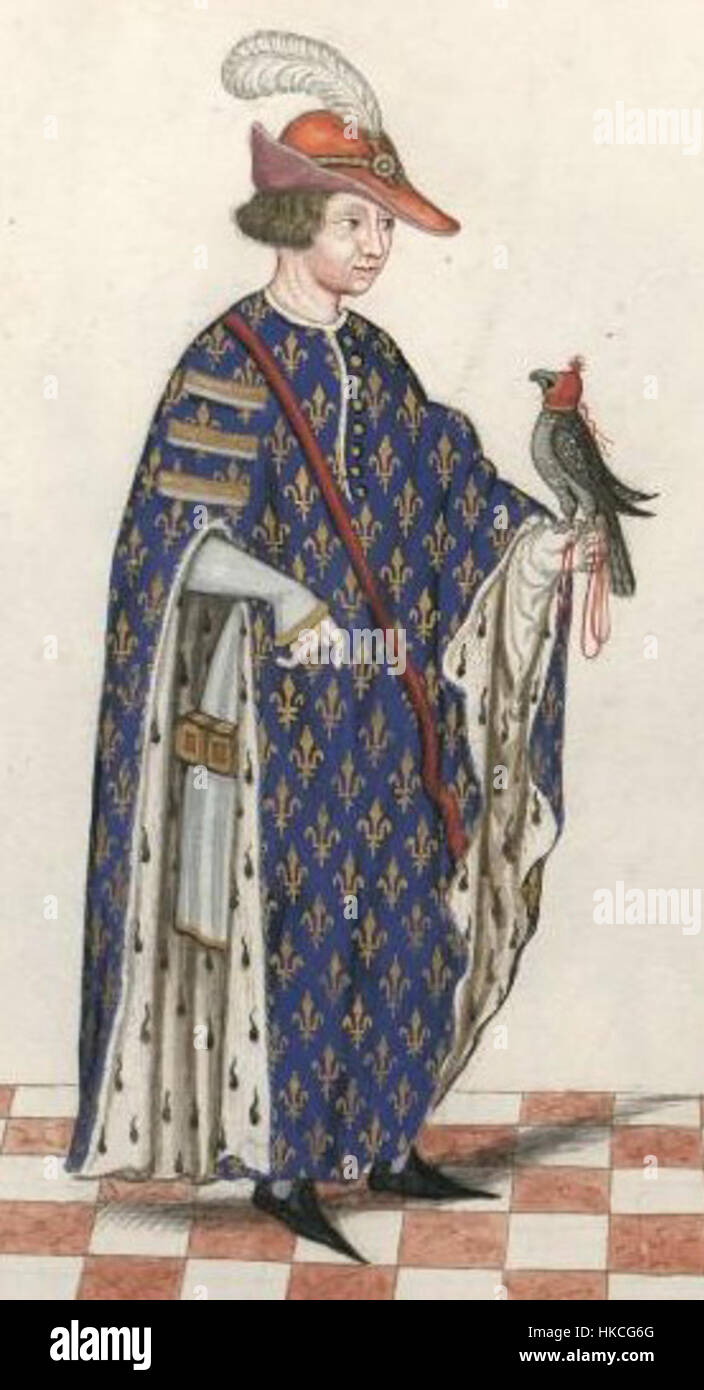This oil painting portrays Louis II of Bourbon, a significant ...