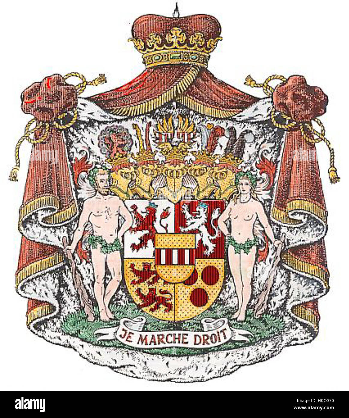 A portrait of Limburg Stirum, an aristocratic figure, captured in an ...