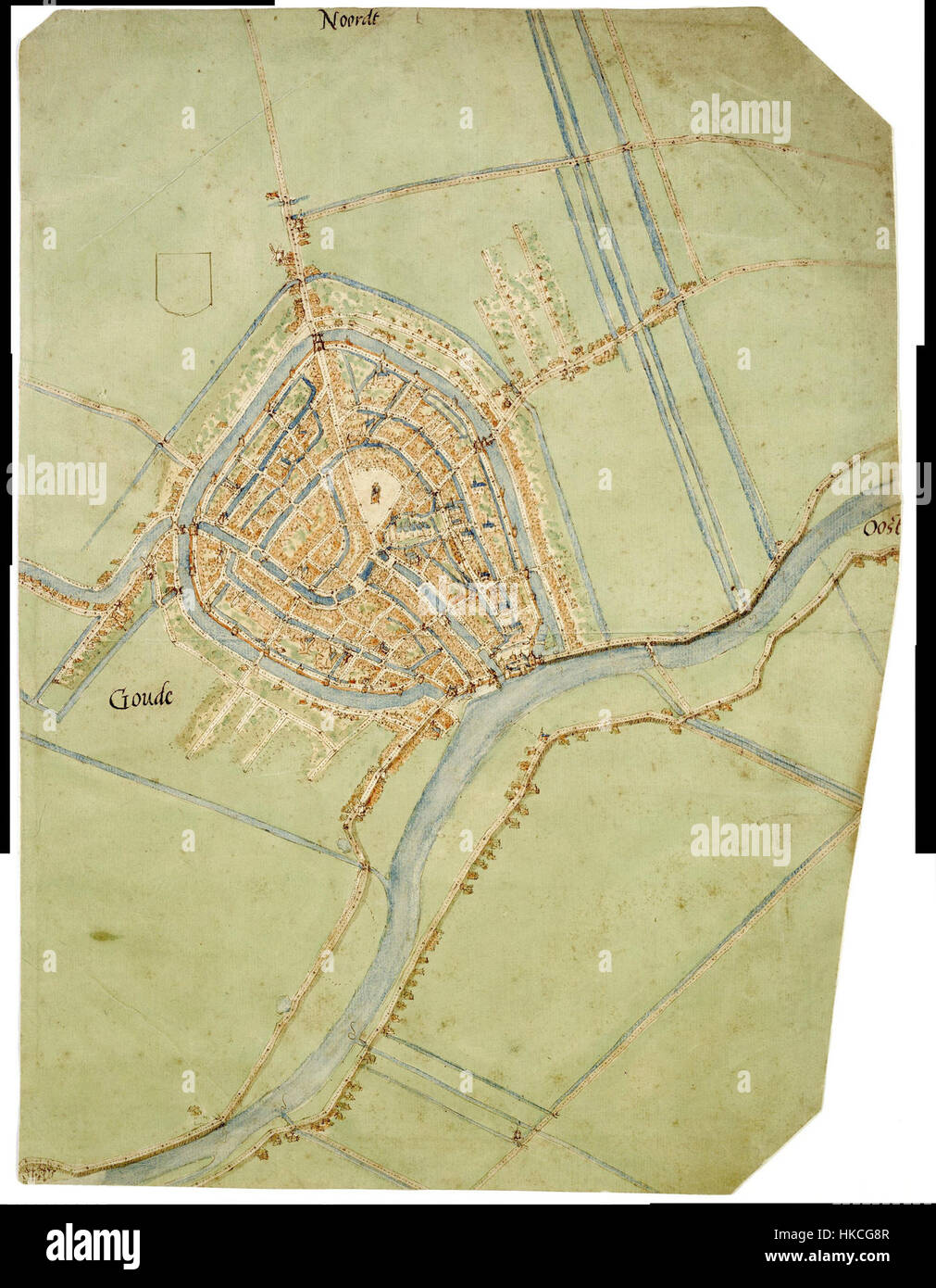 Map Of Gouda High Resolution Stock Photography and Images - Alamy