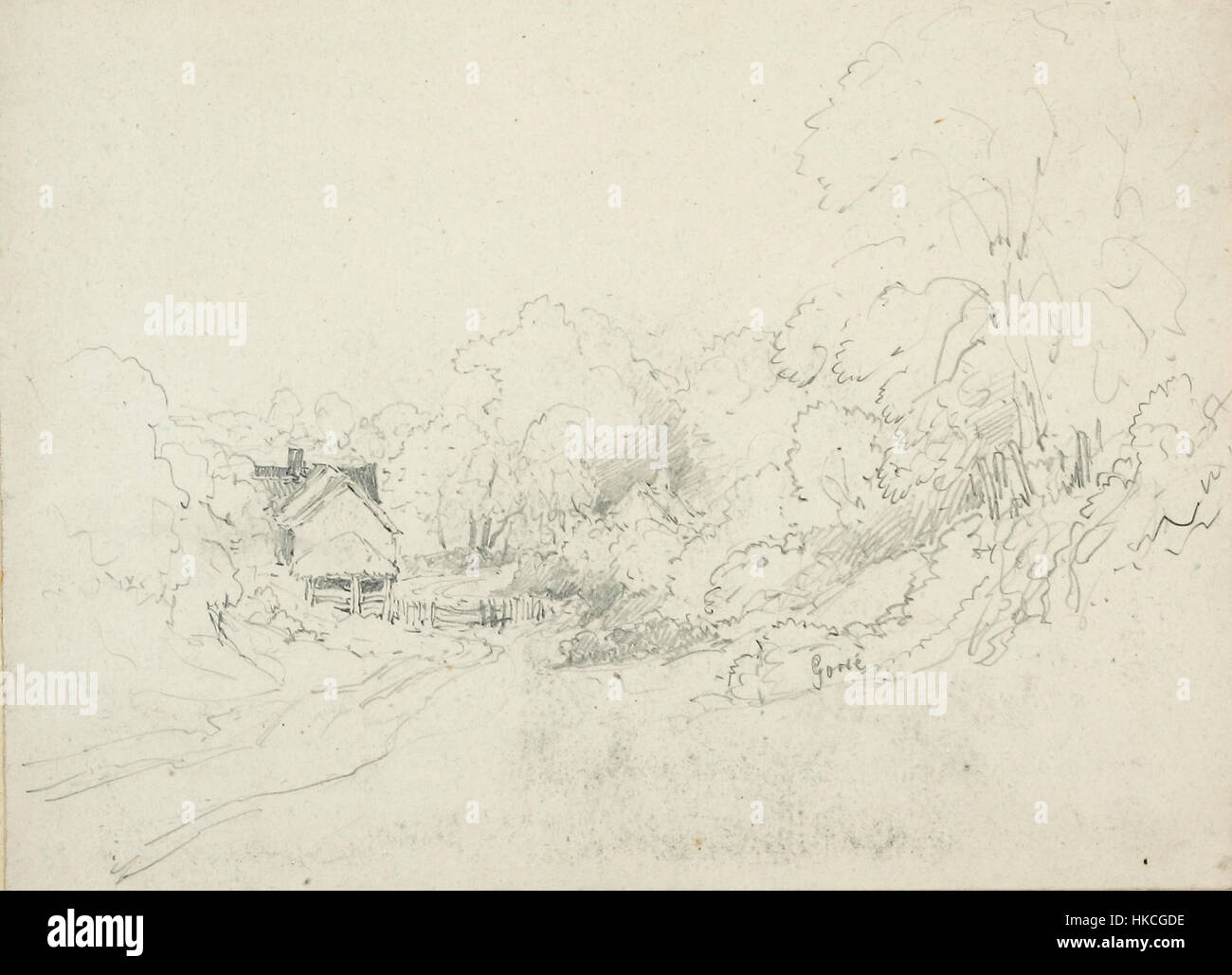 A page from the Lines family sketchbook, capturing a moment in time ...