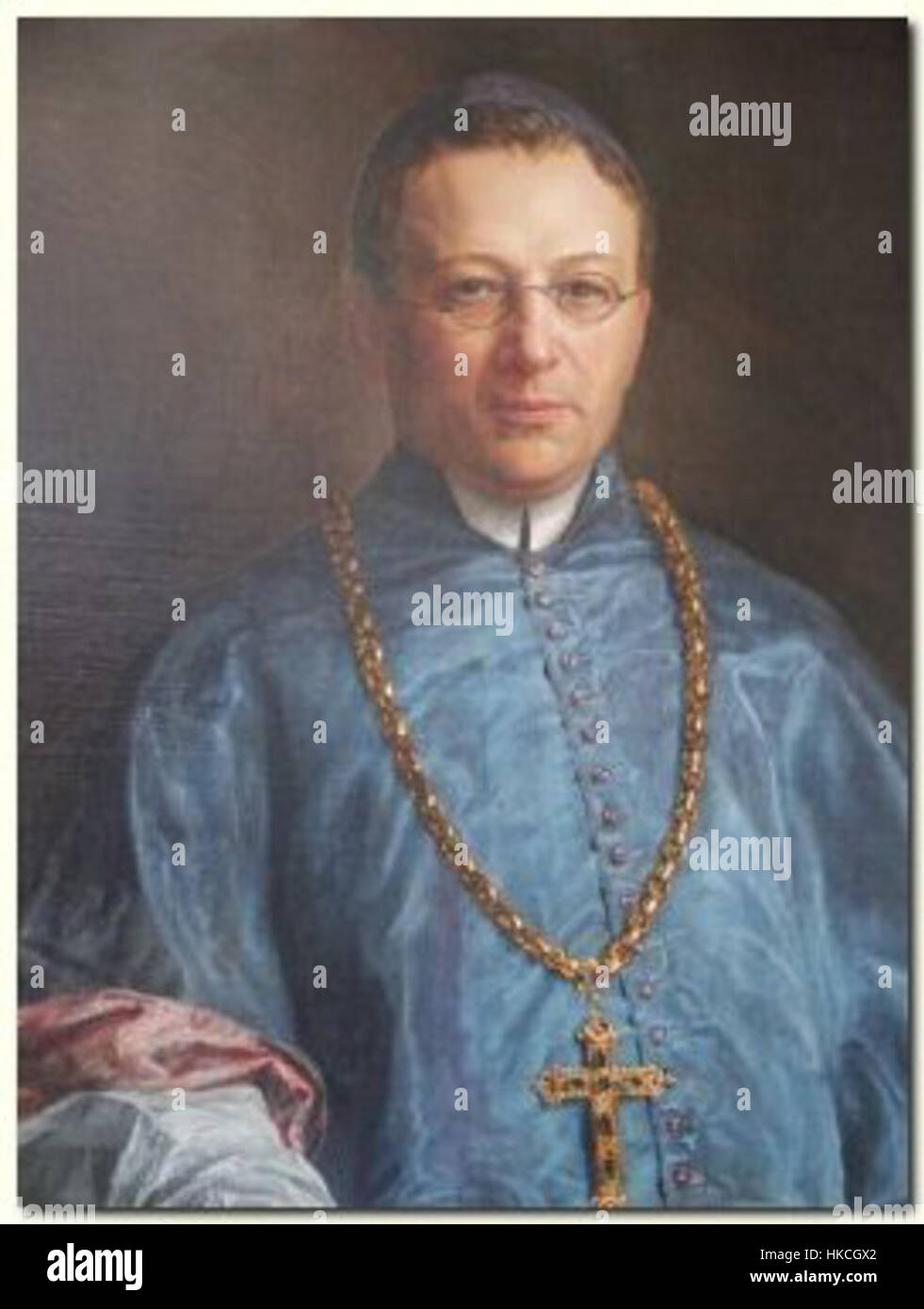 This portrait of Mgr. Franciscus Jacobus van Vree, created by an ...