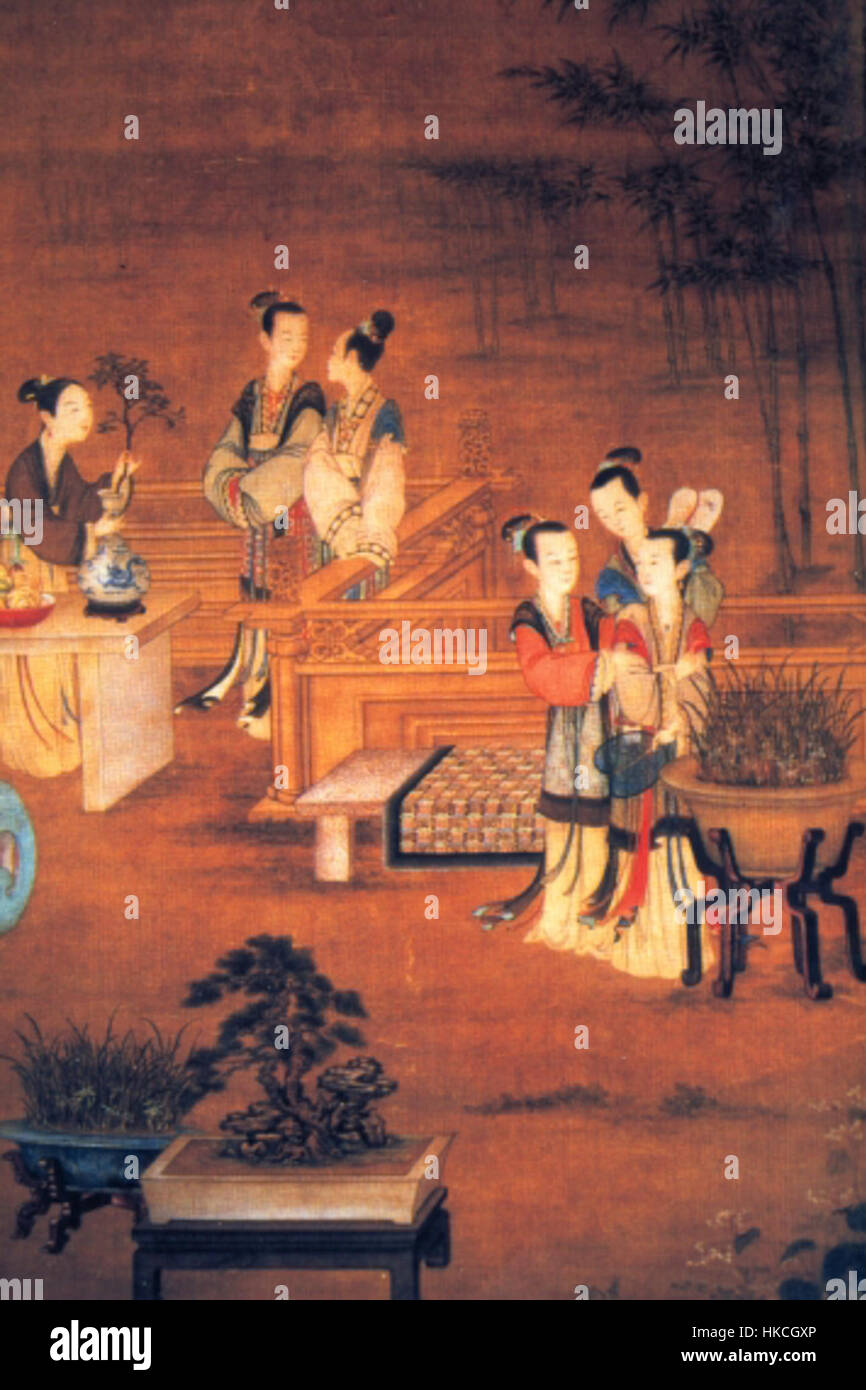The *Ming Imperial Court* artwork highlights the lavish life and ...