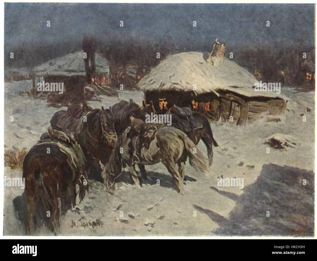 Painting Grekov High Resolution Stock Photography and Images - Alamy