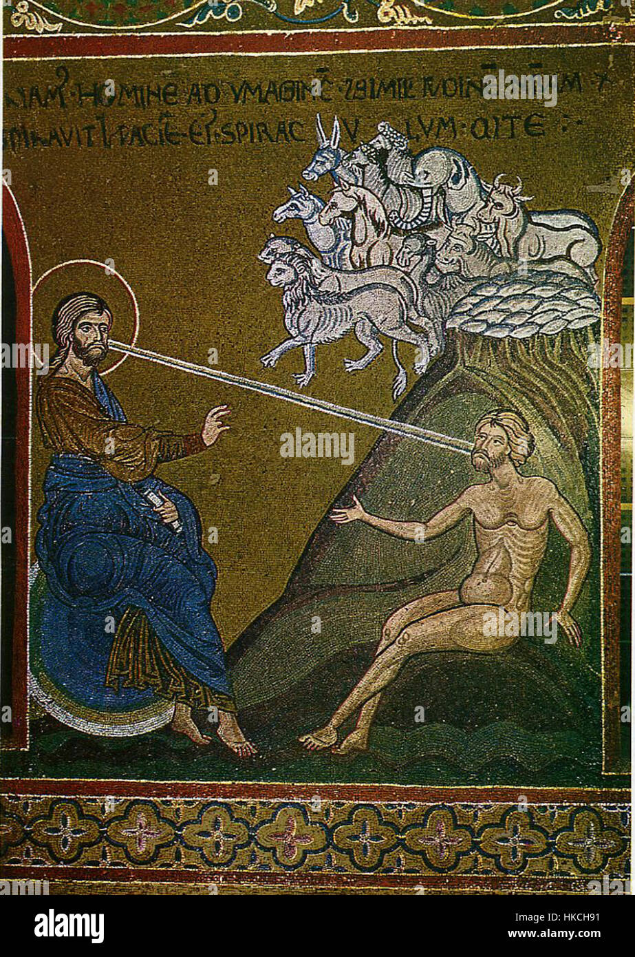 The creation of adam italy hi-res stock photography and images - Alamy