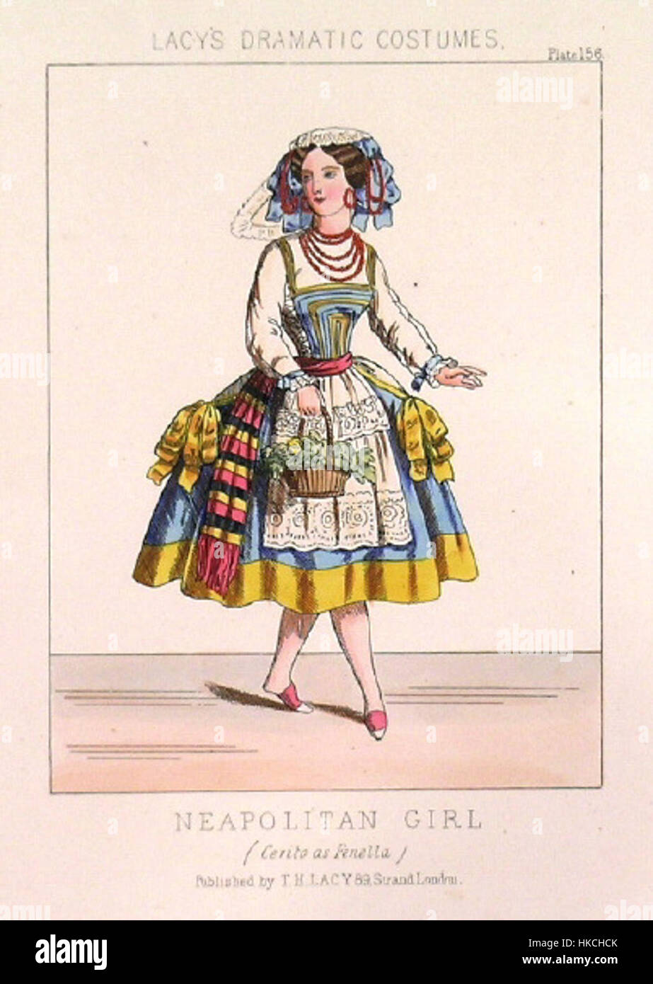 This 19th-century painting titled *Neapolitan Girl (Cerito as Fenella ...