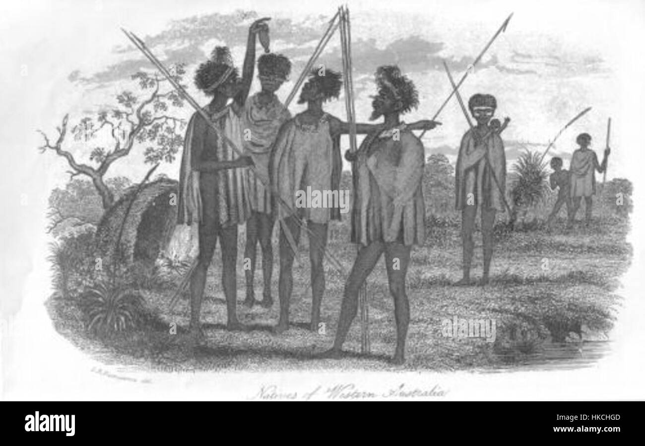 Colonial australia painting Black and White Stock Photos & Images - Alamy
