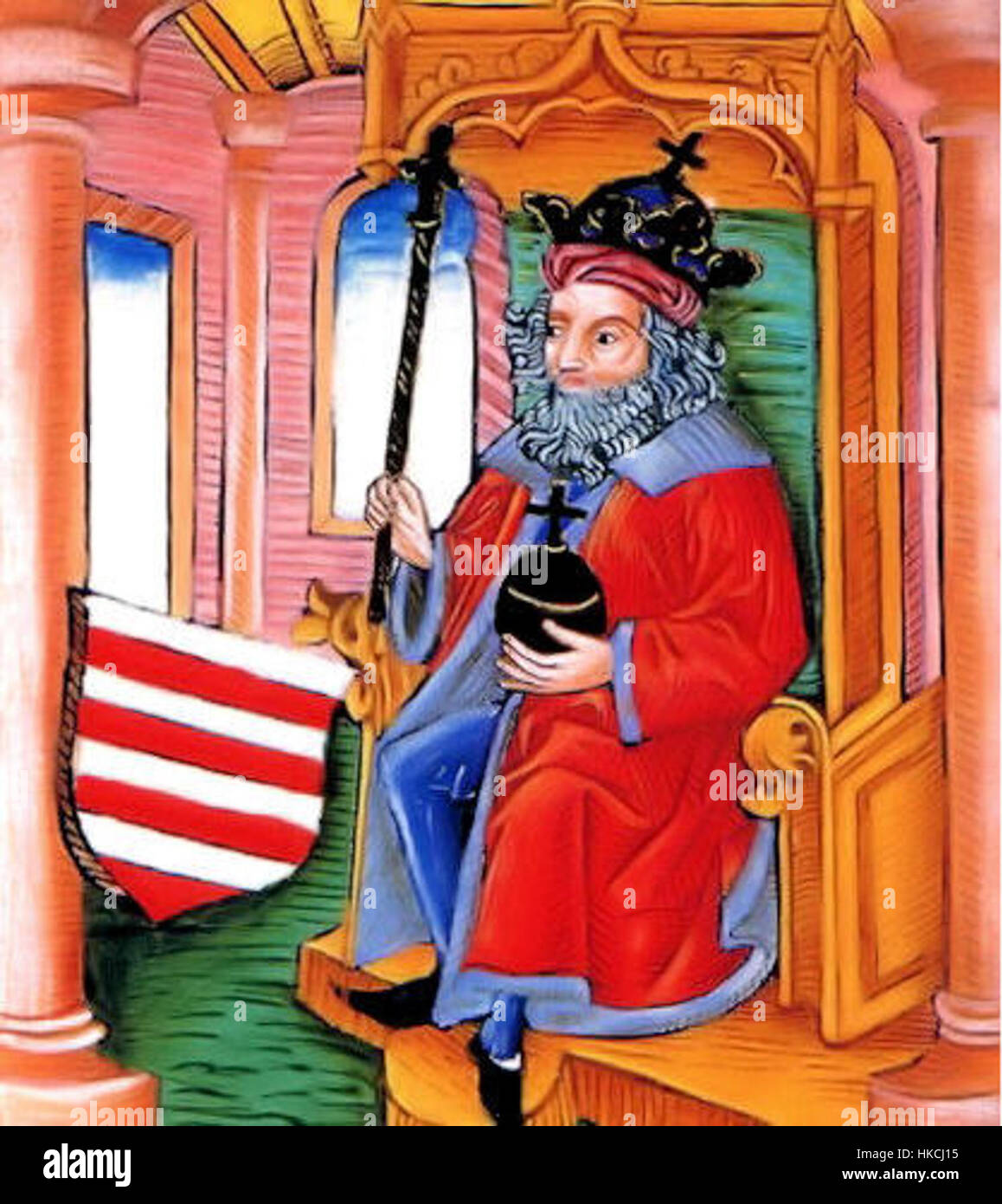 Ota3 Thurocsi's artwork presents a compelling and detailed painting that captures themes of ...