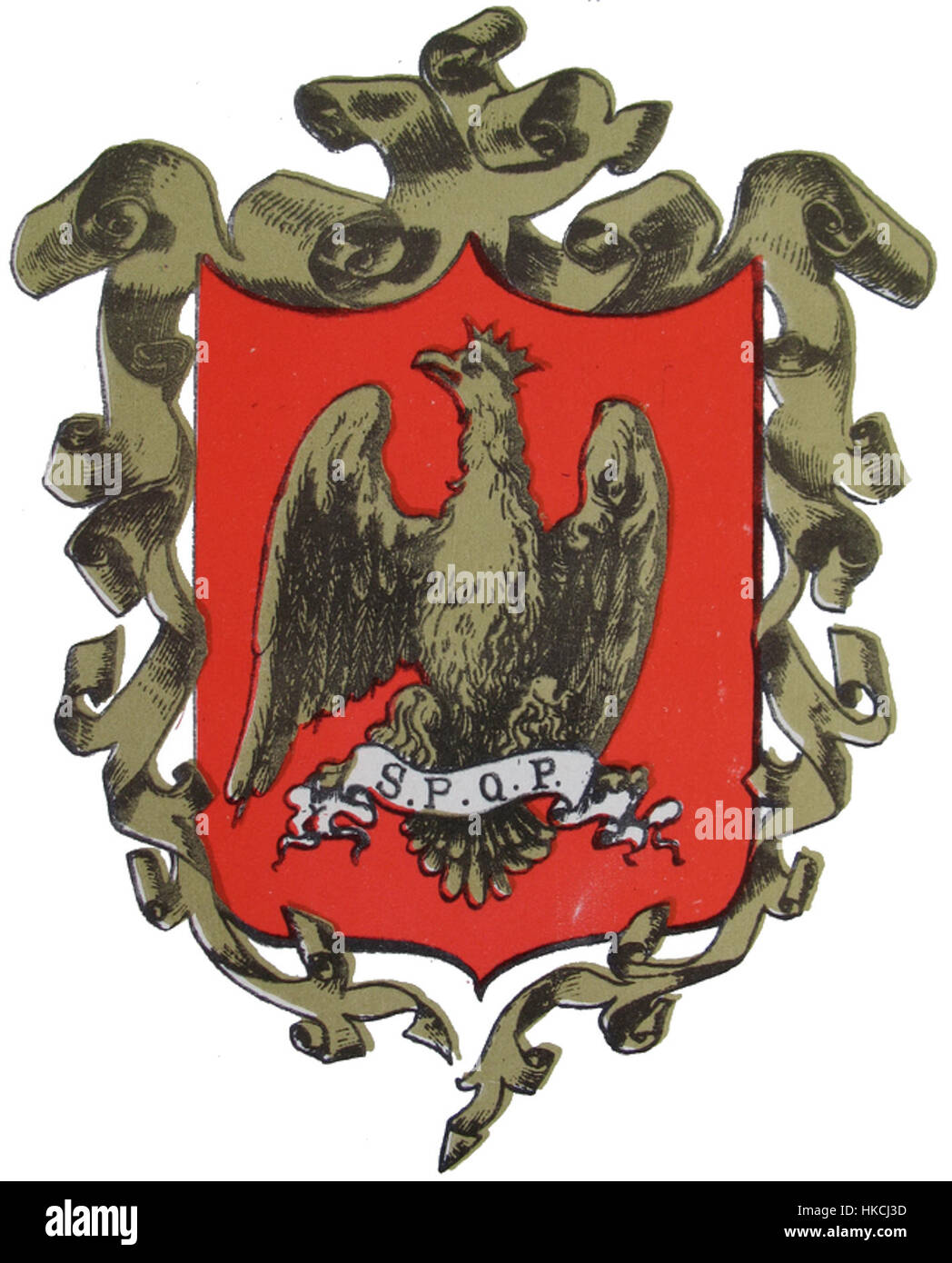 The *Stemma* of Palermo, as illustrated in *Il Blasone in Sicilia ...