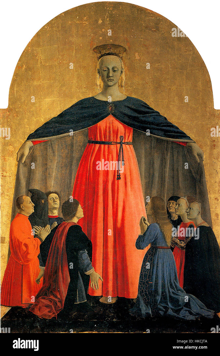 Piero's 'Pala della Misericordia' features the Madonna della ...