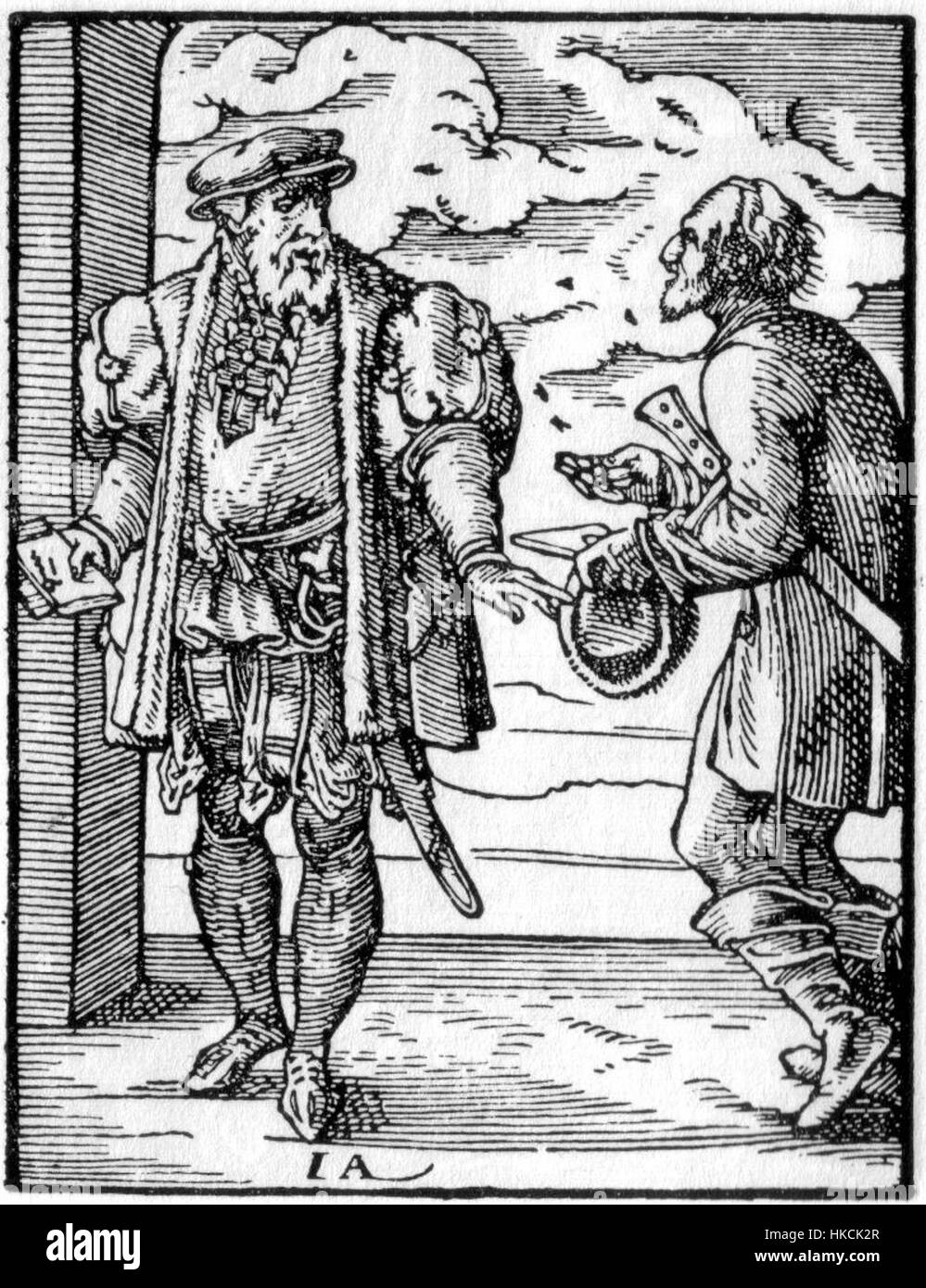 This painting titled 'Procurator' depicts the figure of a Roman ...