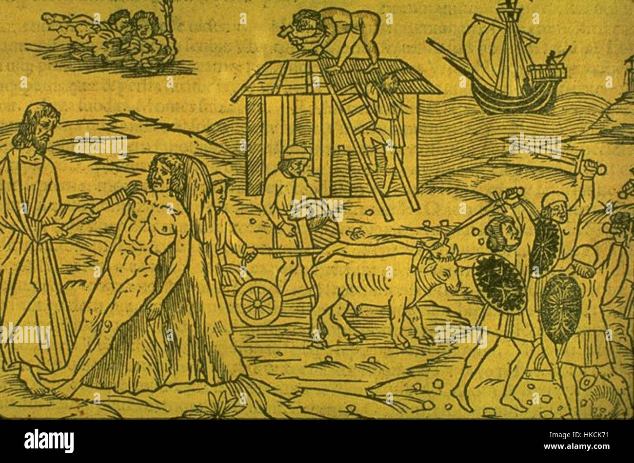 Regius Ages of Man Stock Photo - Alamy