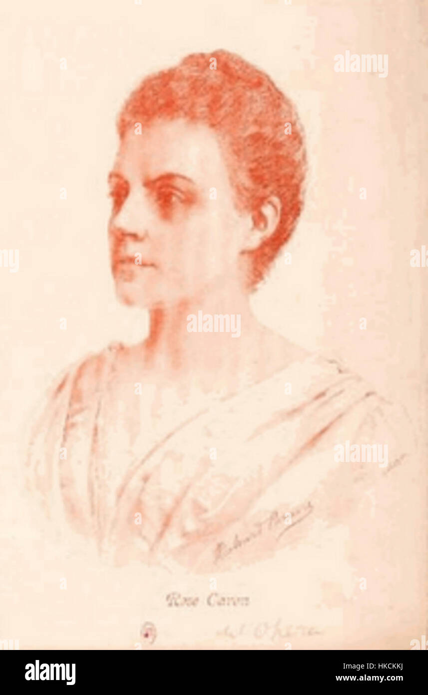 'Rose Caron' is an elegant portrait that captures the grace and beauty ...