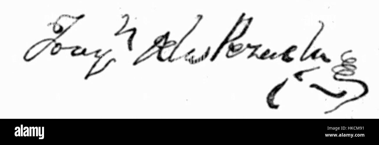 Collection of signatures Black and White Stock Photos & Images - Alamy