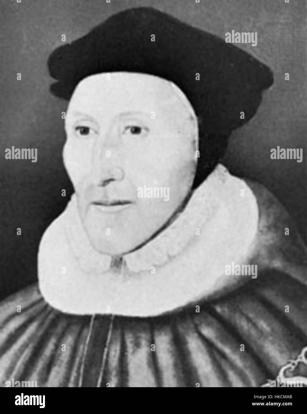 This portrait of Sir James Dyer captures the 16th-century English judge ...