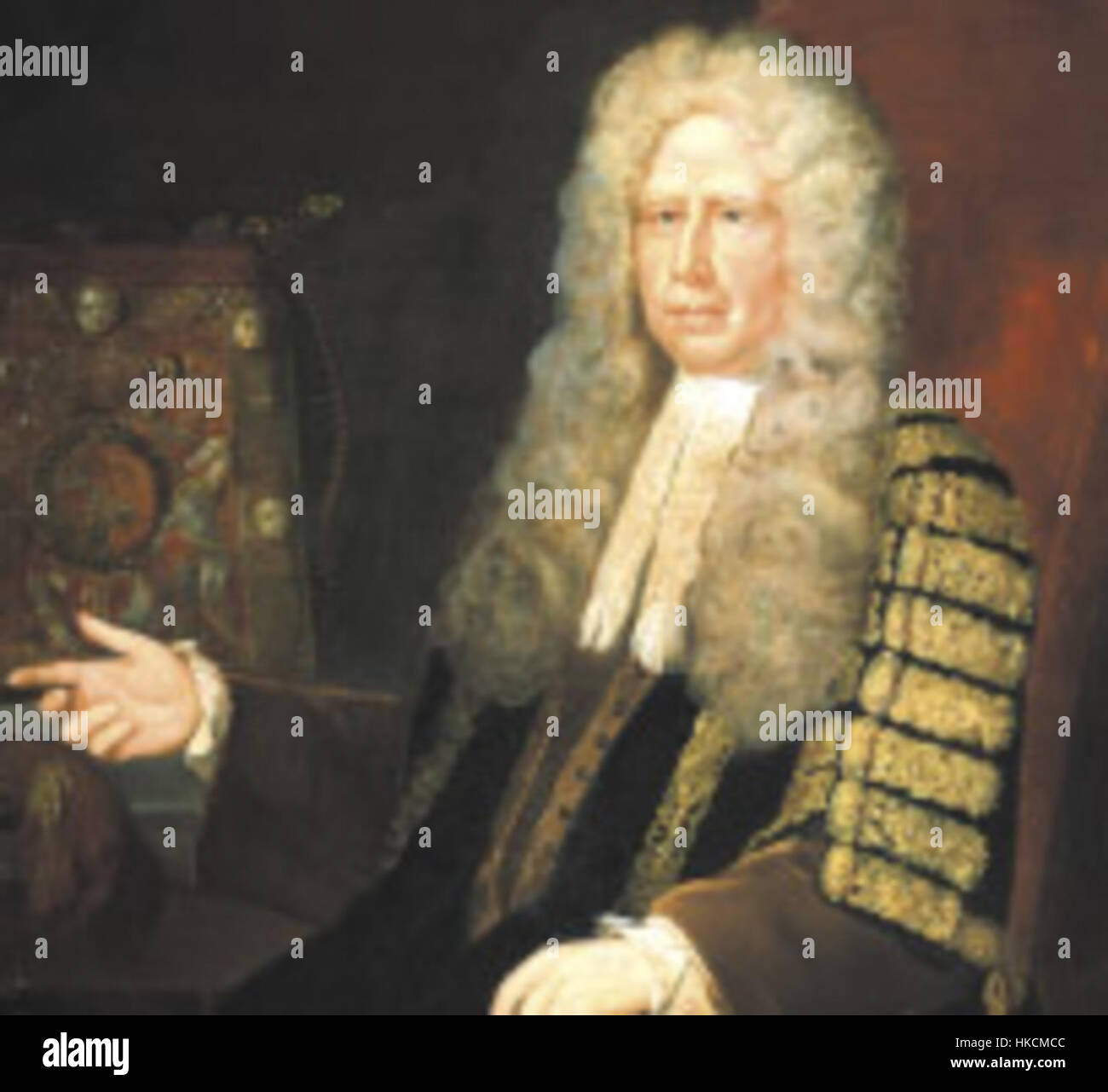 Sir John Trevor Stock Photo - Alamy