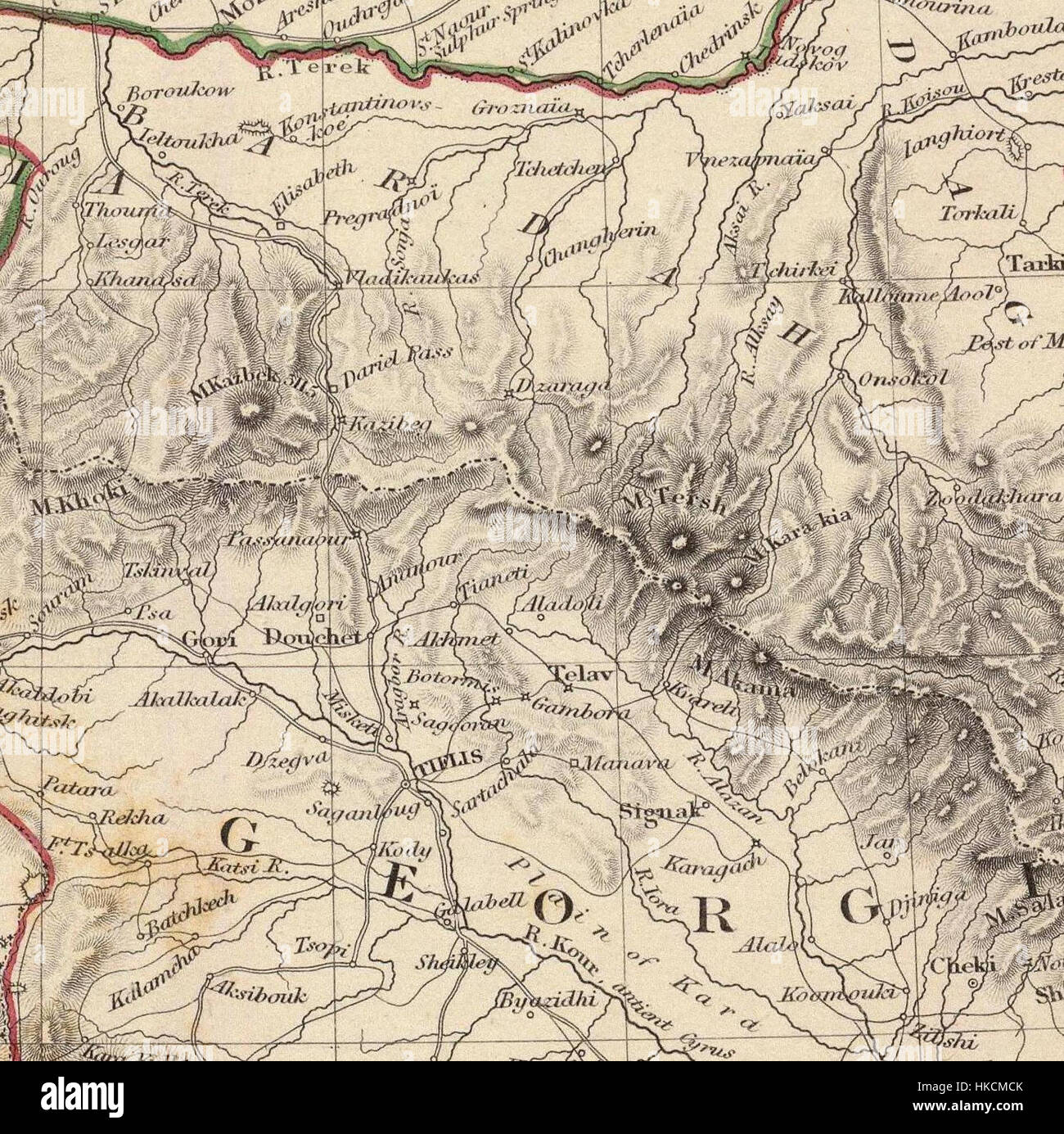 This 1835 map from the Society for the Diffusion of Useful Knowledge ...