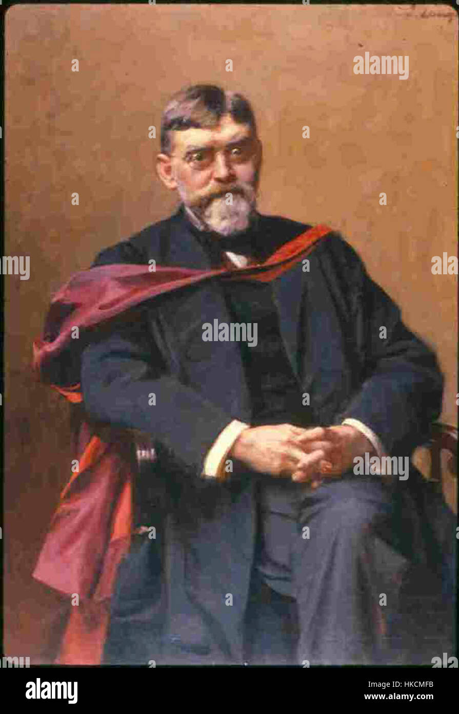 This portrait of Sir Mungo William MacCallum, a notable figure ...