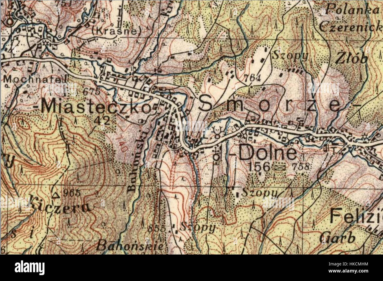 This Smorze map artwork from the early modern period presents a ...