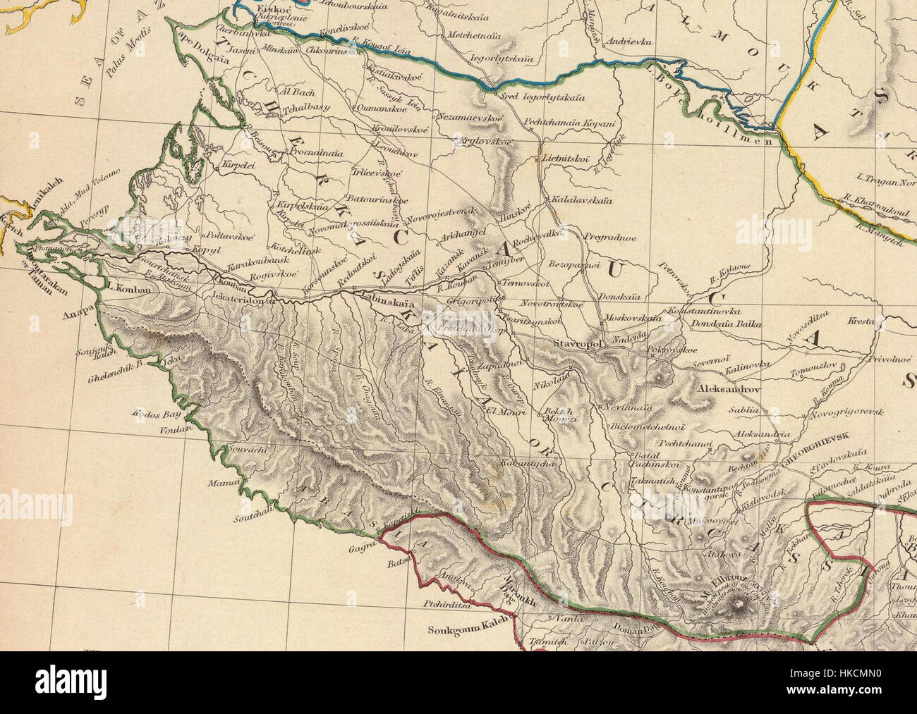 Published in 1835, this map by the Society for the Diffusion of Useful ...