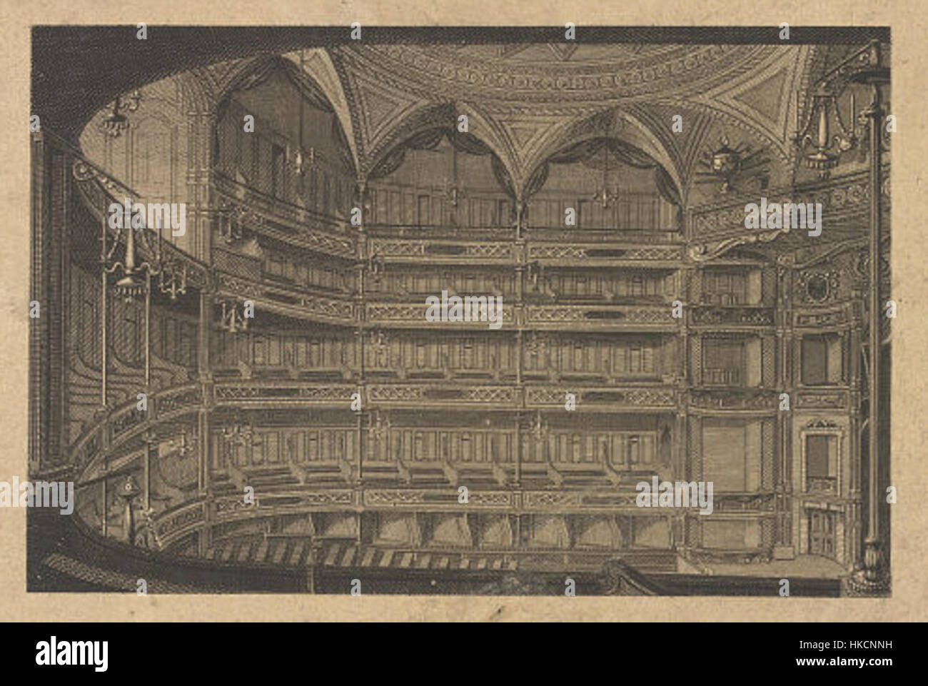 Victorian theatre interior hi-res stock photography and images - Alamy