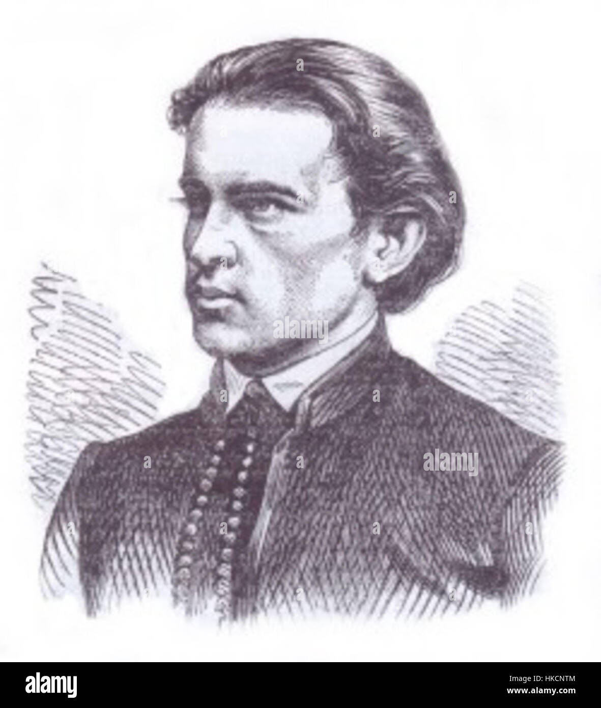 This portrait by Ujejski Kalikst, a prominent artist of his time ...