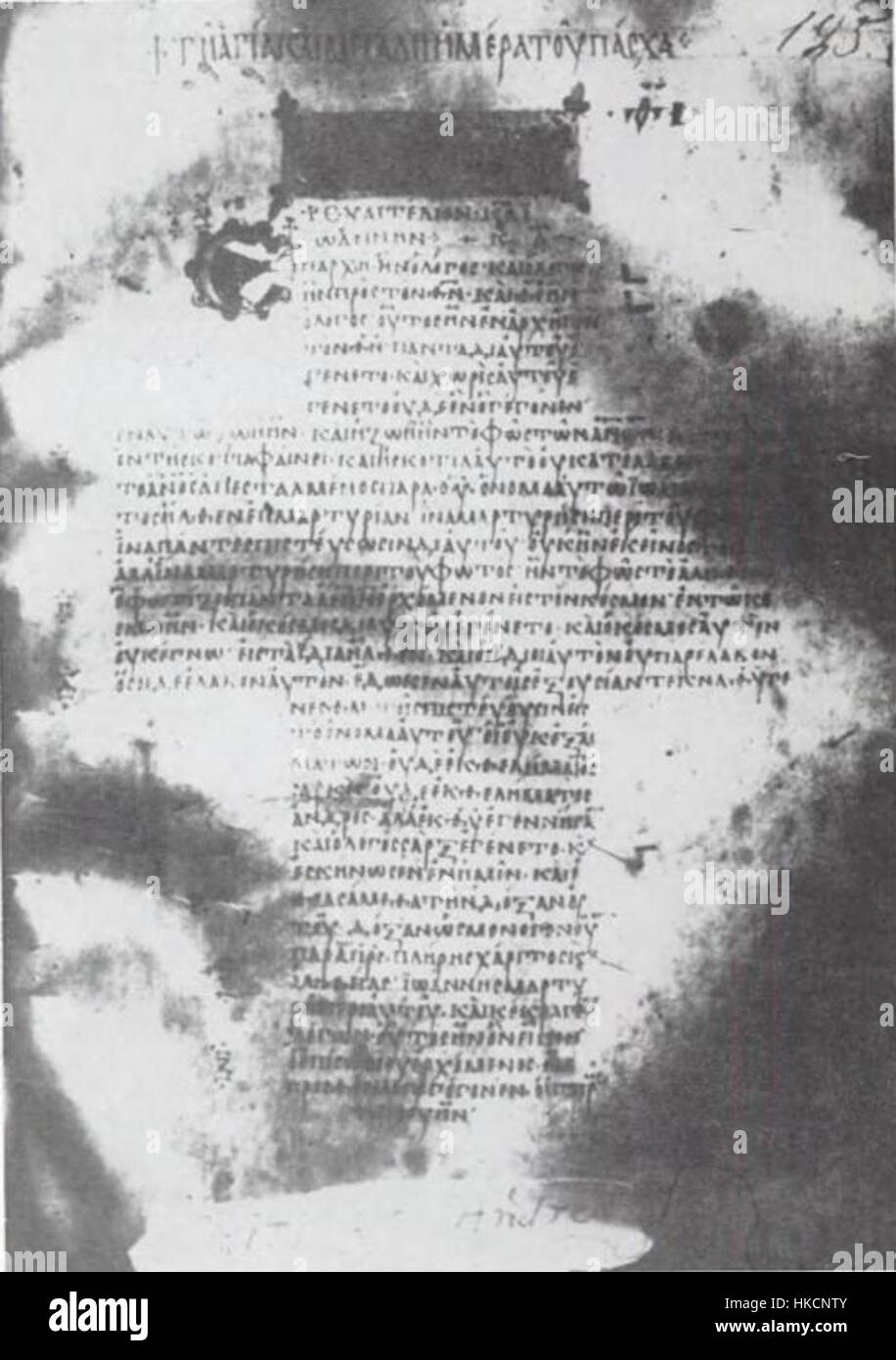 *Uncial 047* is an ancient manuscript fragment of the Gospel of John ...