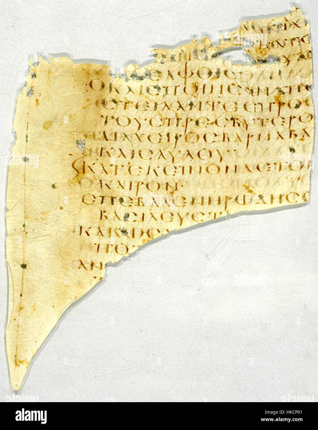 Uncial 0244 is a manuscript fragment written in uncial script, an early ...