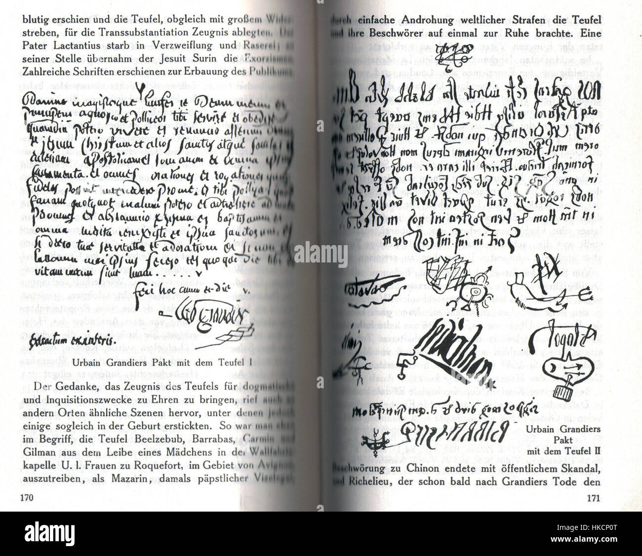 This artwork, titled *Urbain Grandier Soldan Heppe*, depicts the ...