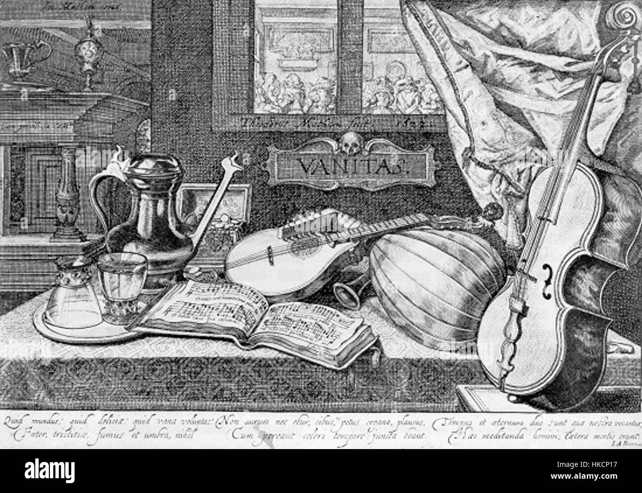 'Vanitas' by Dirck Matham is a classic example of a Dutch still life ...
