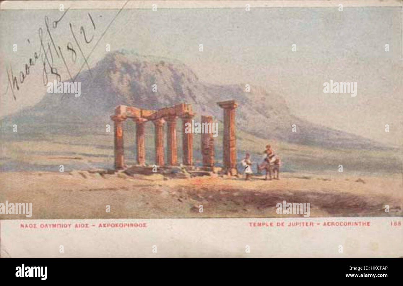 This historical photograph taken in 1921 shows the ancient ruins of ...