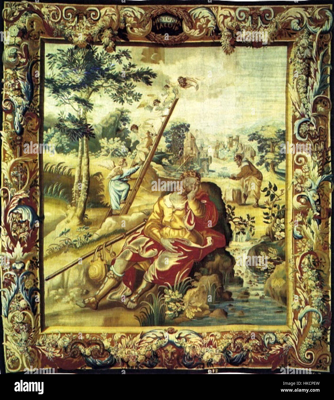 This tapestry from Wawel Cathedral in Kraków, Poland, is part of a ...