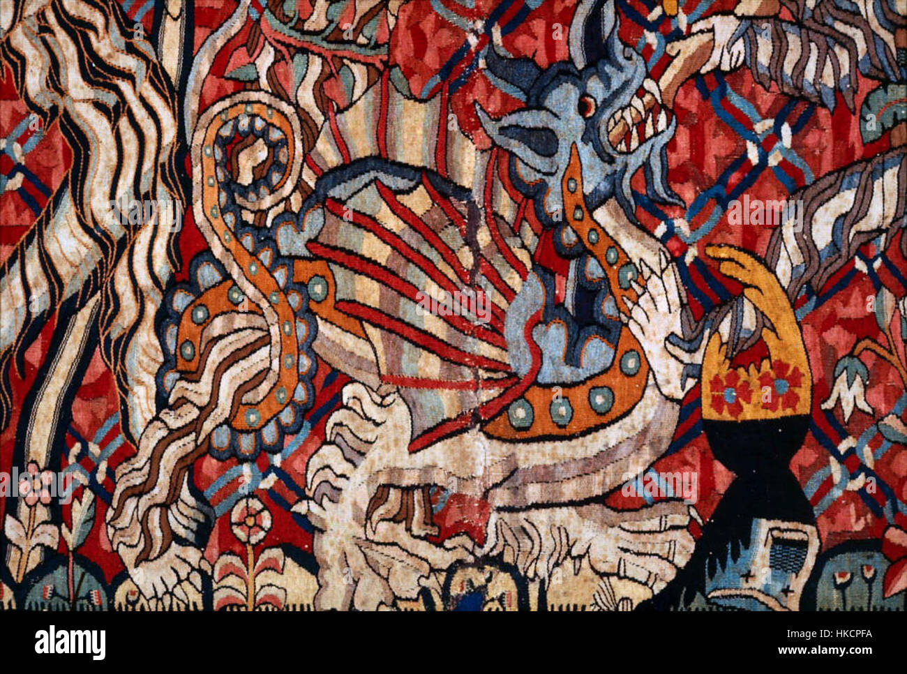 'Wild Men and Moors' is part of a detailed artwork depicting figures ...