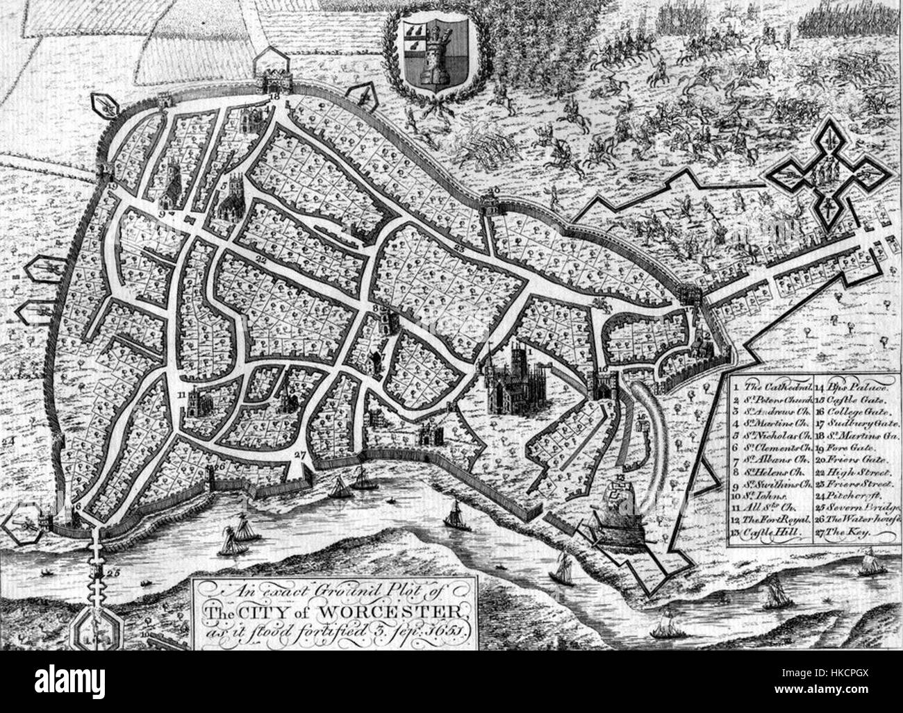 The Worcester Nash Map is an early historical map that offers a ...