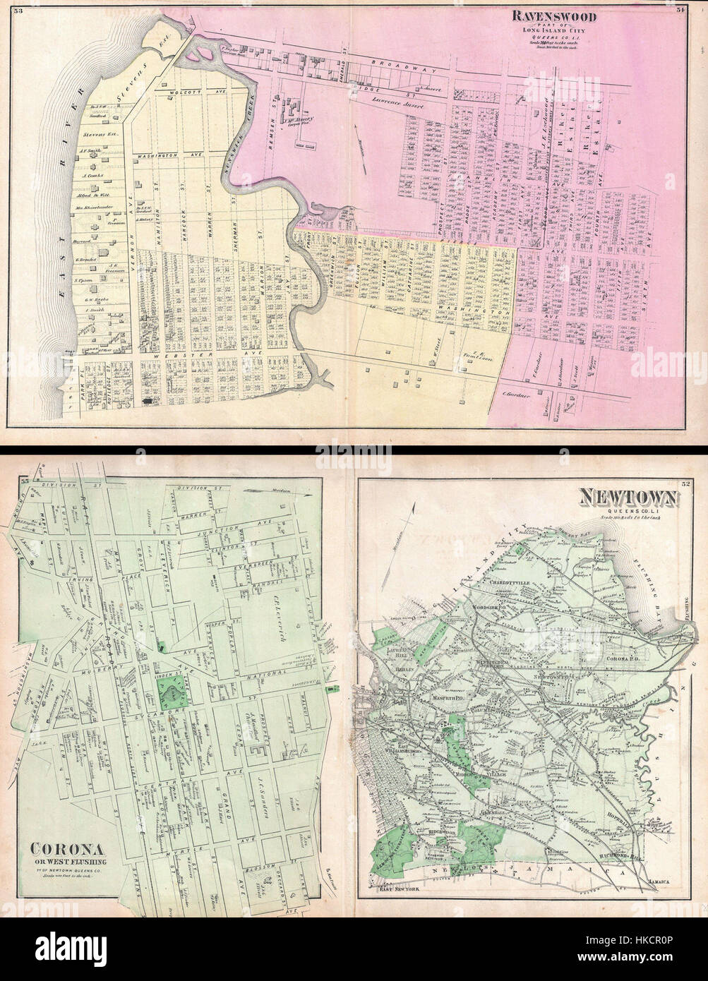 Map of ravenswood hi-res stock photography and images - Alamy