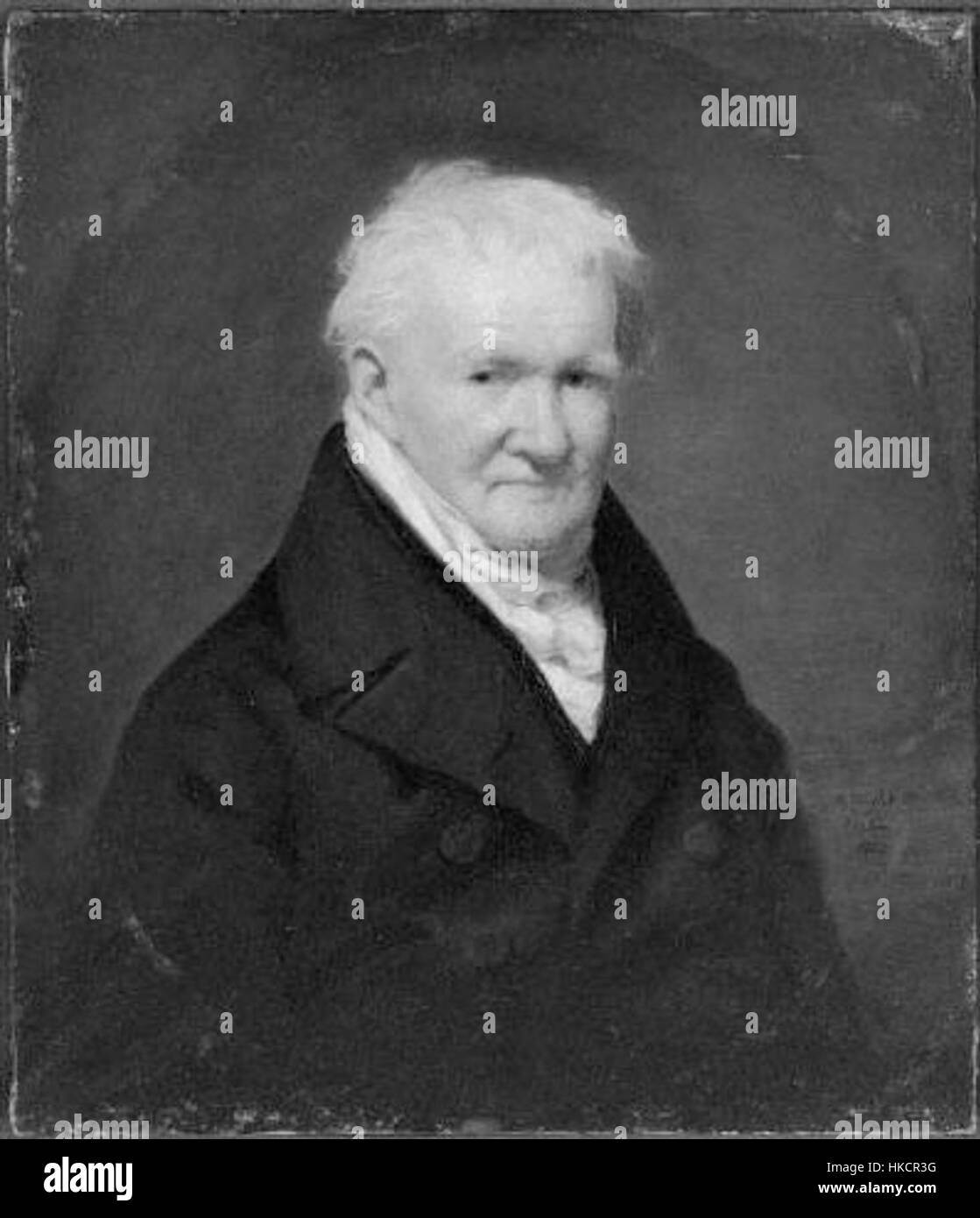 This 1852 portrait of Baron von Humboldt by Moses Wight captures the ...