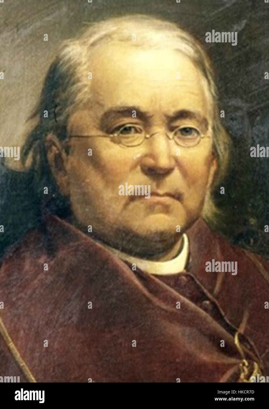 This painting of Archbishop Martin John Spalding captures his ...