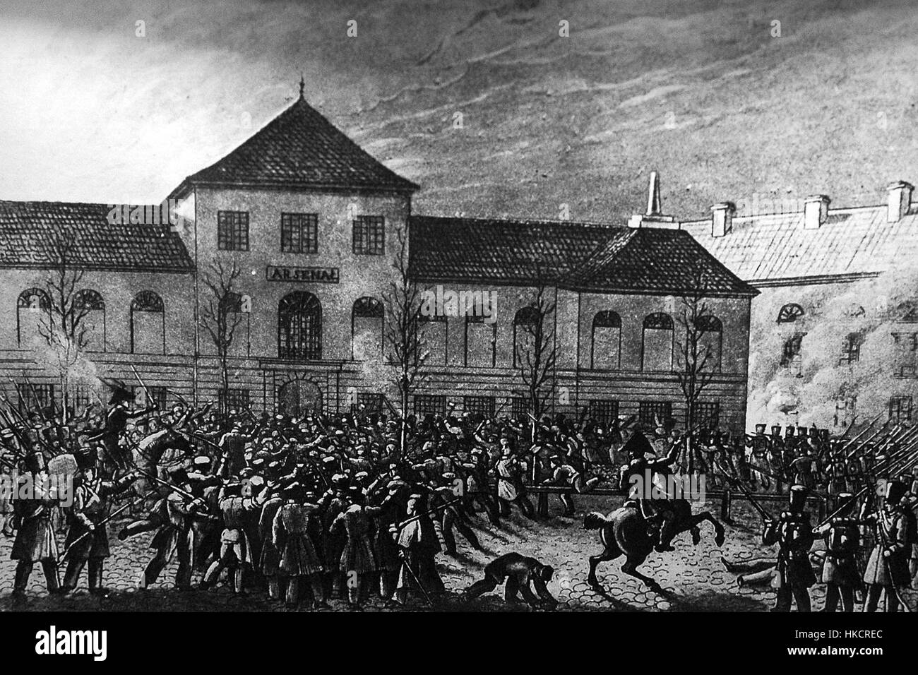 MWP 1830 Arsenal is a classic 19th-century painting depicting an ...