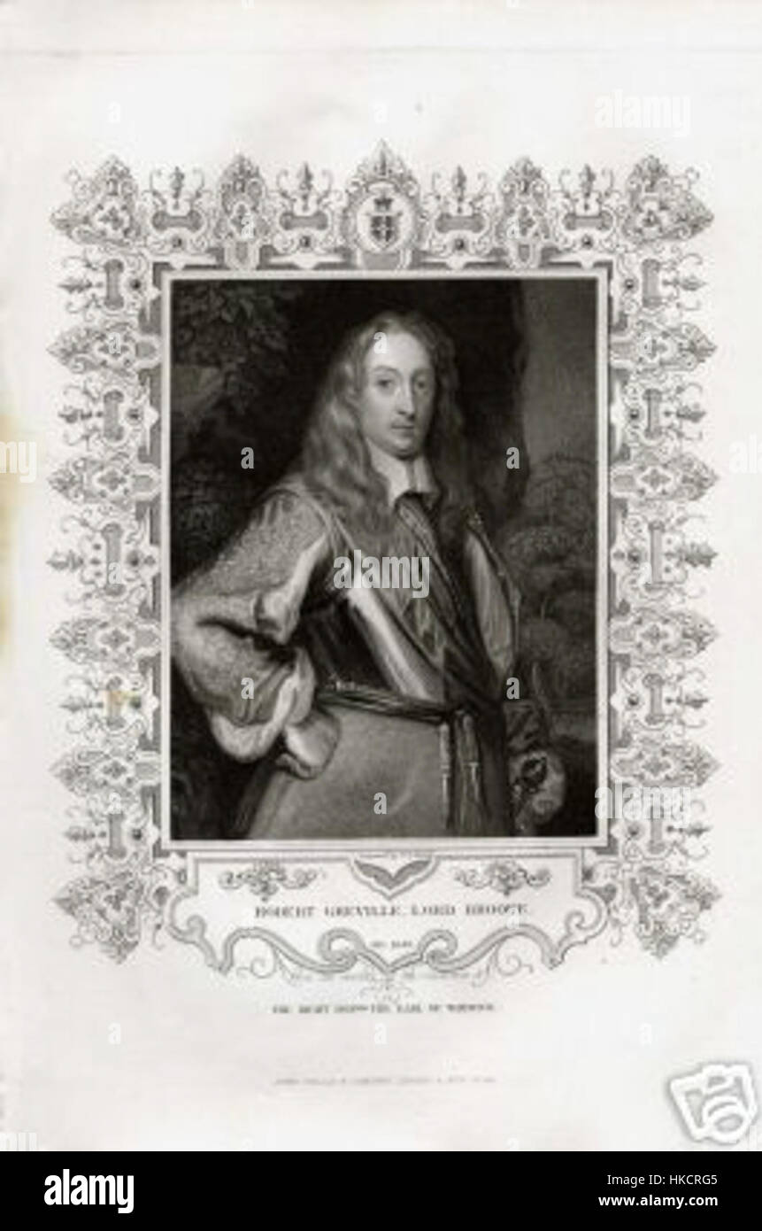 This portrait of the 2nd Lord Brooke showcases his prominence as a ...