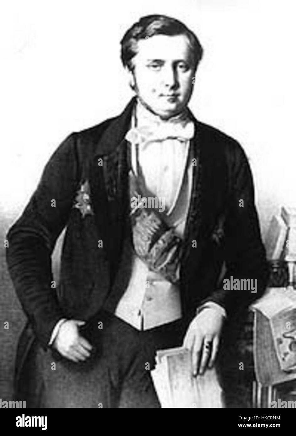 A portrait by Alexandre Walewski, reflecting his fine artistry in the ...