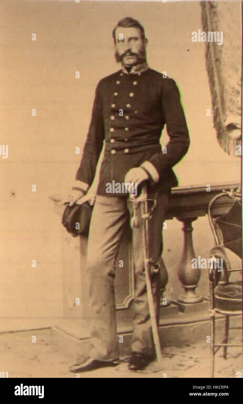 A portrait by Alfons von Wimpffen, showcasing his skill in capturing ...