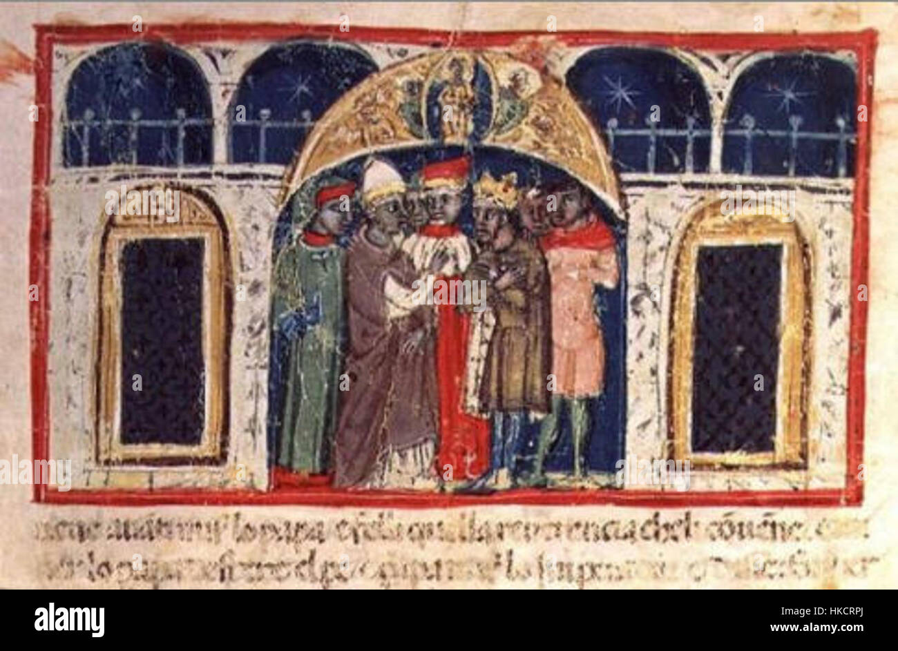 This historical artwork features the portrayal of the infamous ...