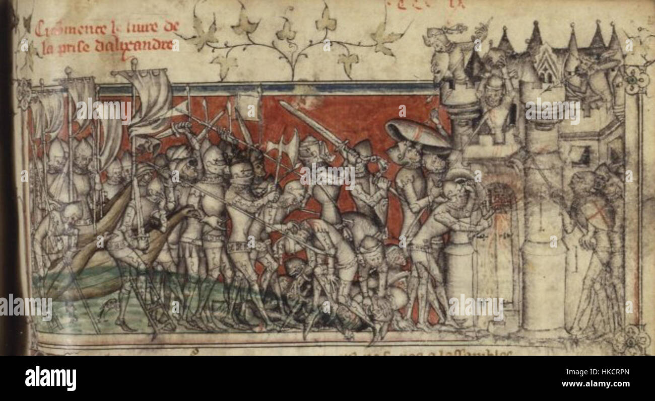 Alexandrian crusade hi-res stock photography and images - Alamy