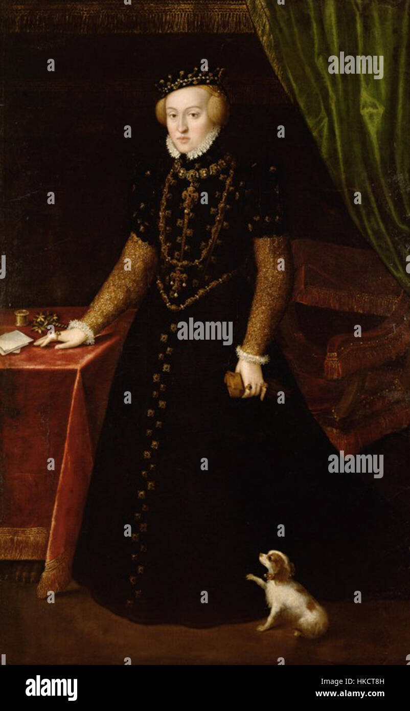 The portrait of Erzherzogin Eleonore, an Austrian archduchess, captures ...