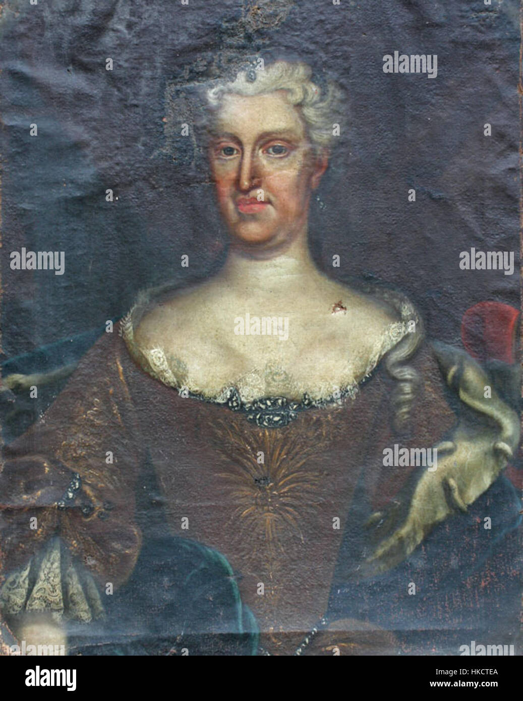 This portrait of Archduchess Maria Elisabeth captures the 18th-century ...