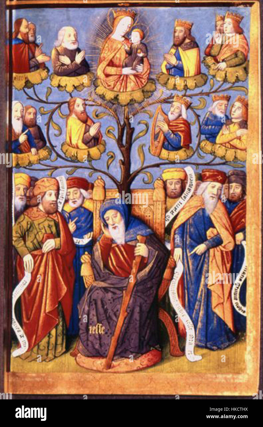 'Arbre Jesse Arsenal' is an artwork depicting the biblical tree of ...