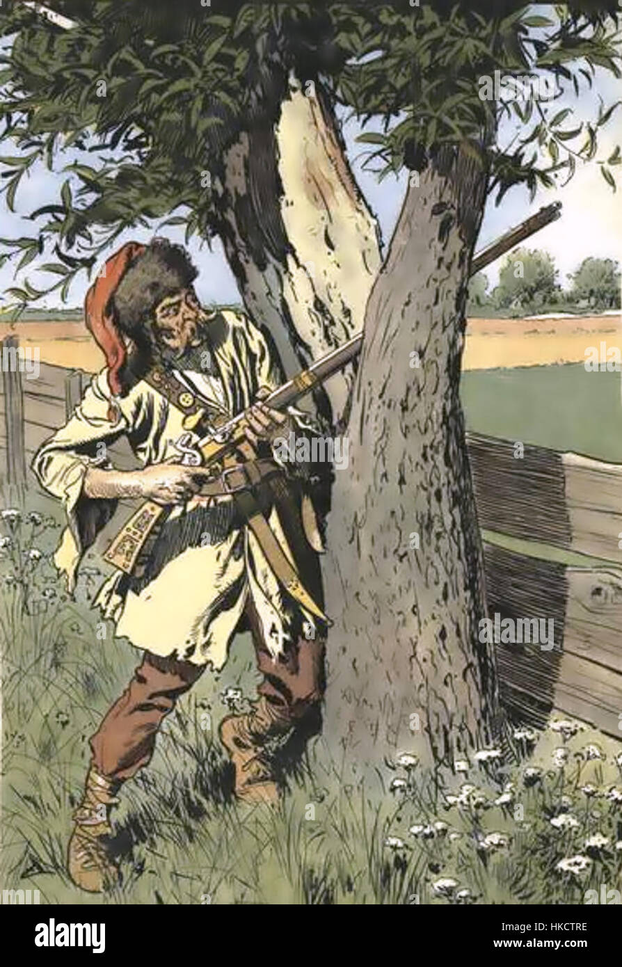Austrian pandur from 1760 Stock Photo - Alamy