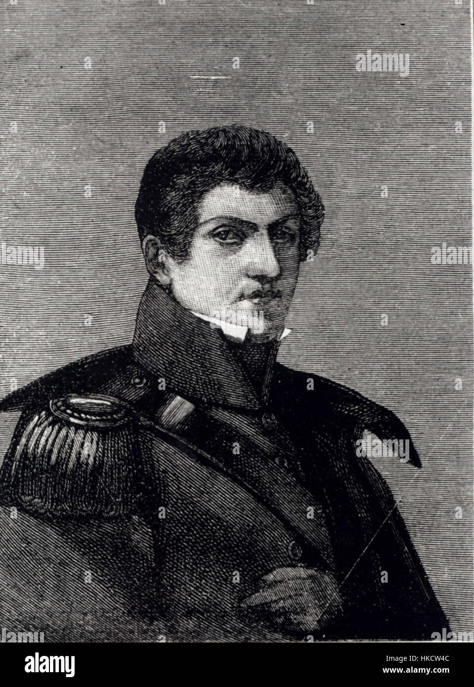 This self-portrait by Aleksander Lesser depicts the artist in an ...