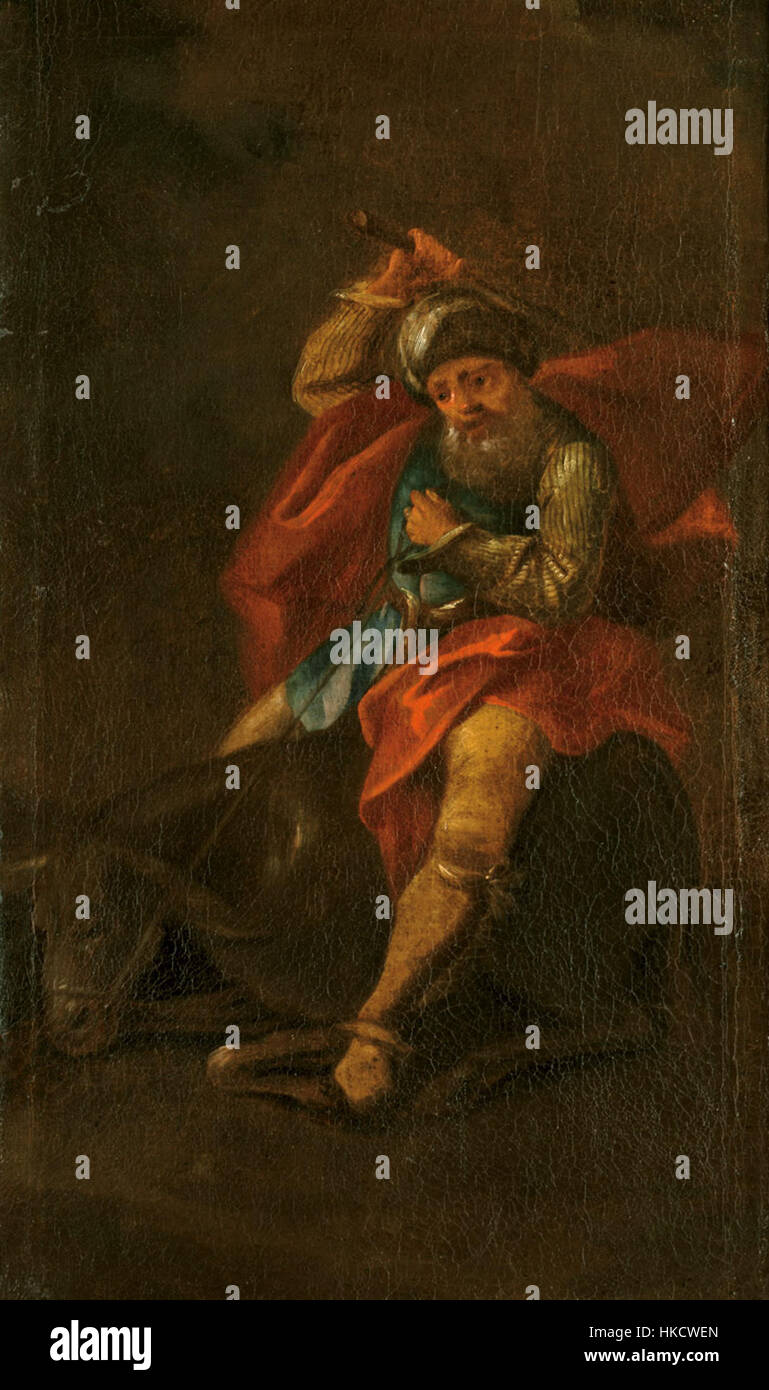 Bileam and the donkey German 17th century Stock Photo - Alamy